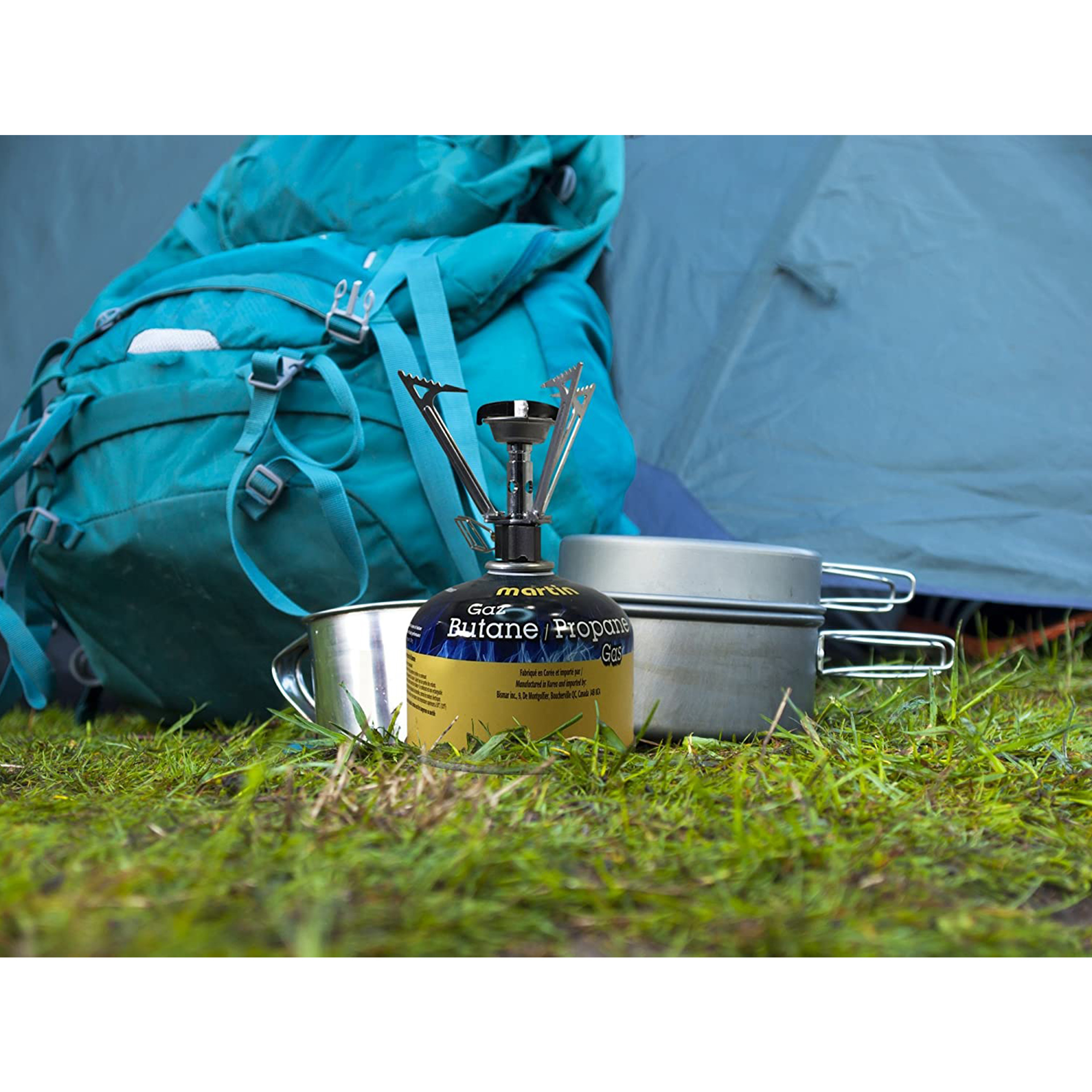 Martin MSI-12 Portable Backpacking Stove - Lightweight Isobutane Gas ...